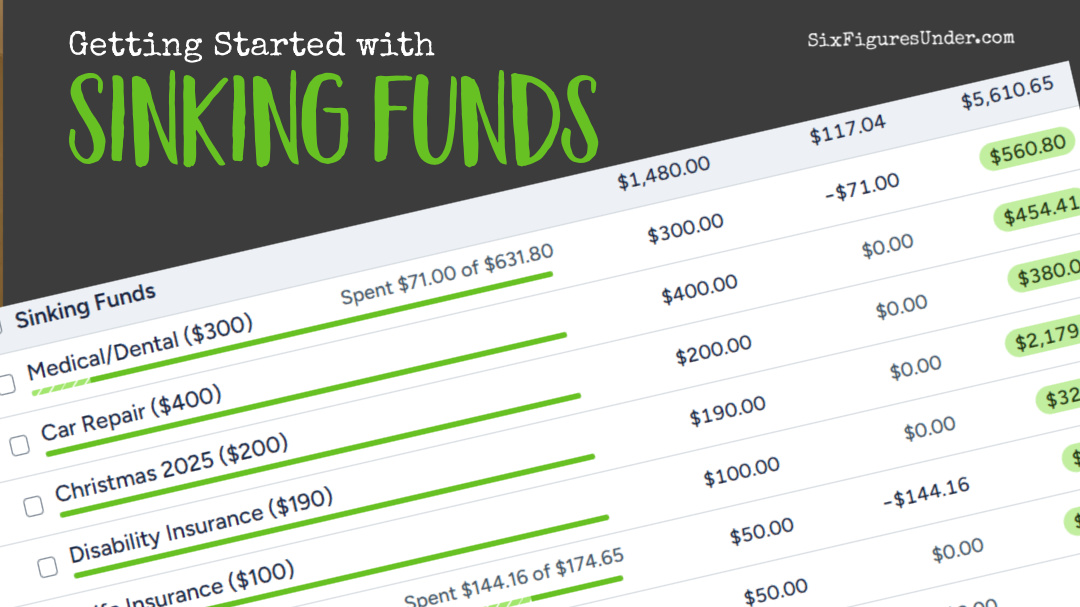 How to Get Started with Sinking Funds (and Why You Should!) - Six ...